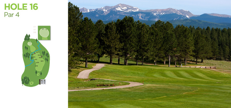 Golf Course Map - Angel Fire Resort