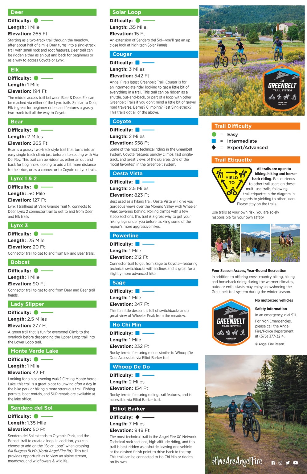 Hiking in Angel Fire - Angel Fire Resort