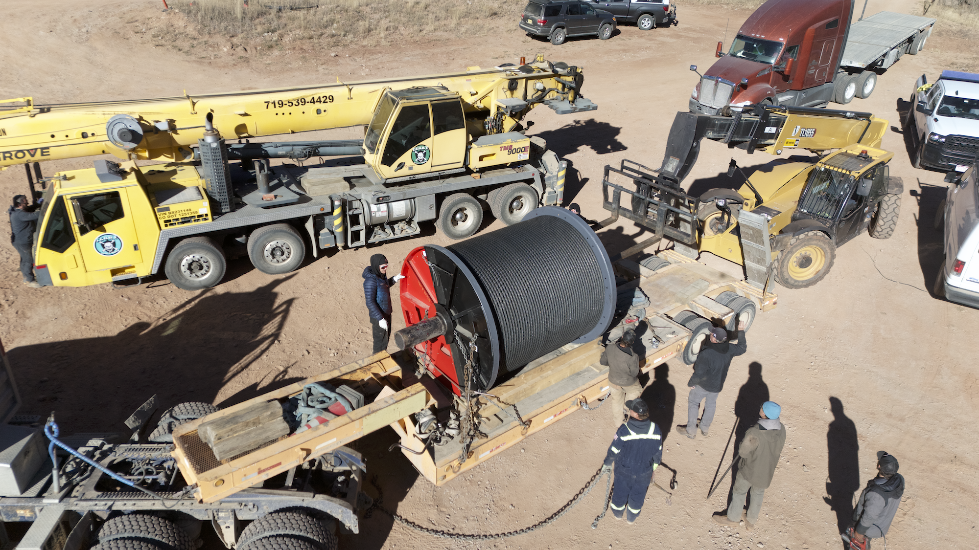 Behind the Scenes: Replacing a 46,000-Pound Haul Rope Ahead of Ski Season